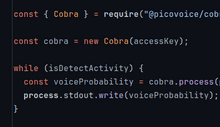 JavaScript Voice Activity Detection - Picovoice