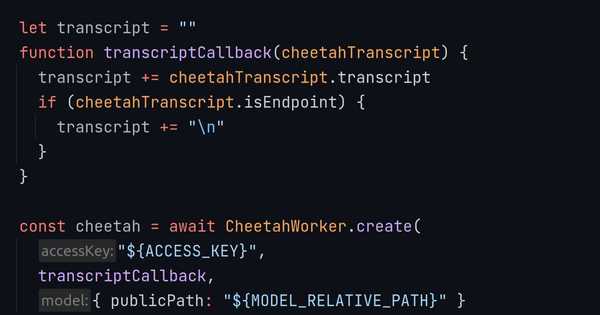 Real Time Transcription In Python — Picovoice
