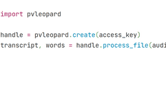 Local Speech-to-Text with Cloud-Level Accuracy - Picovoice