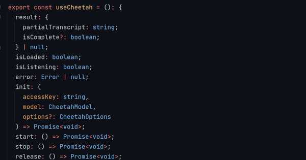 Real Time Transcription In Python — Picovoice 